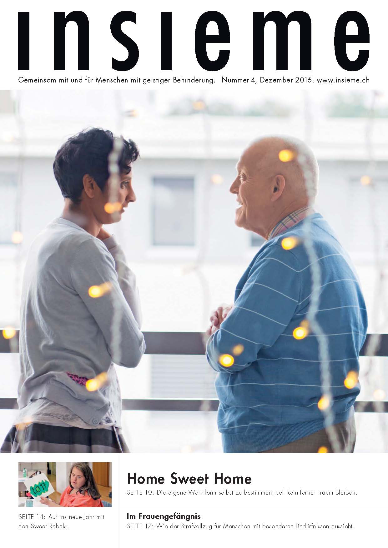 insieme Magazin 4-2016 | insieme.ch